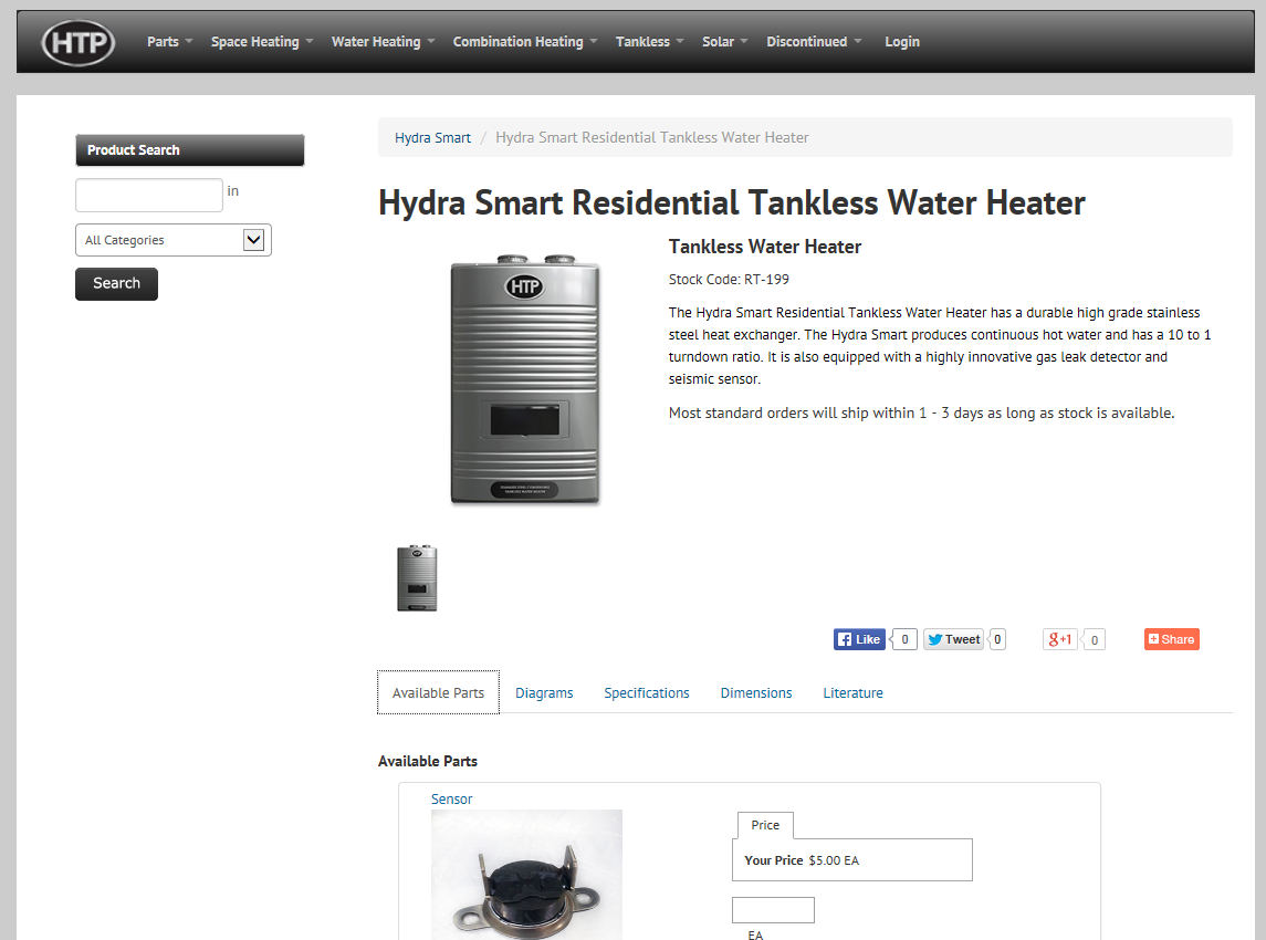 Shop Parts on HTP's Online Store!